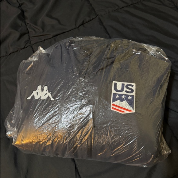 Kappa | Jackets & Coats | Kappa Navy Us Emblem Jacket | Poshmark